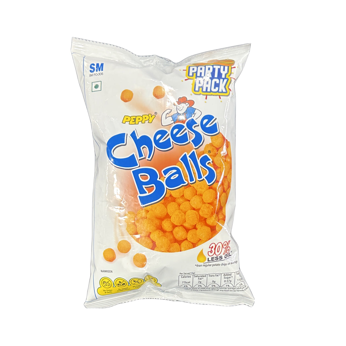 Peppy Cheese Balls 40g — Spice Divine