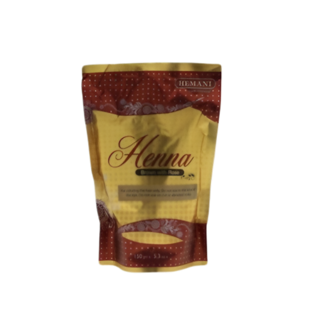 Hemani Henna Brown With Rose 150g — Spice Divine