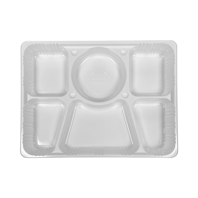 6 Compartment Plastic Tray — Spice Divine