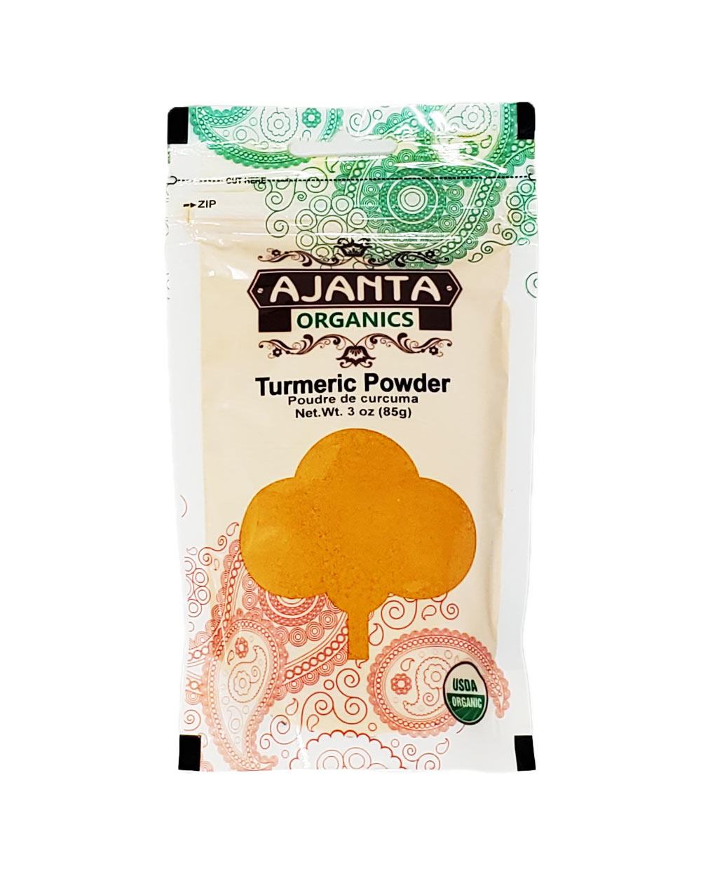 Ajanta organics Turmeric powder 85g — Spice Divine