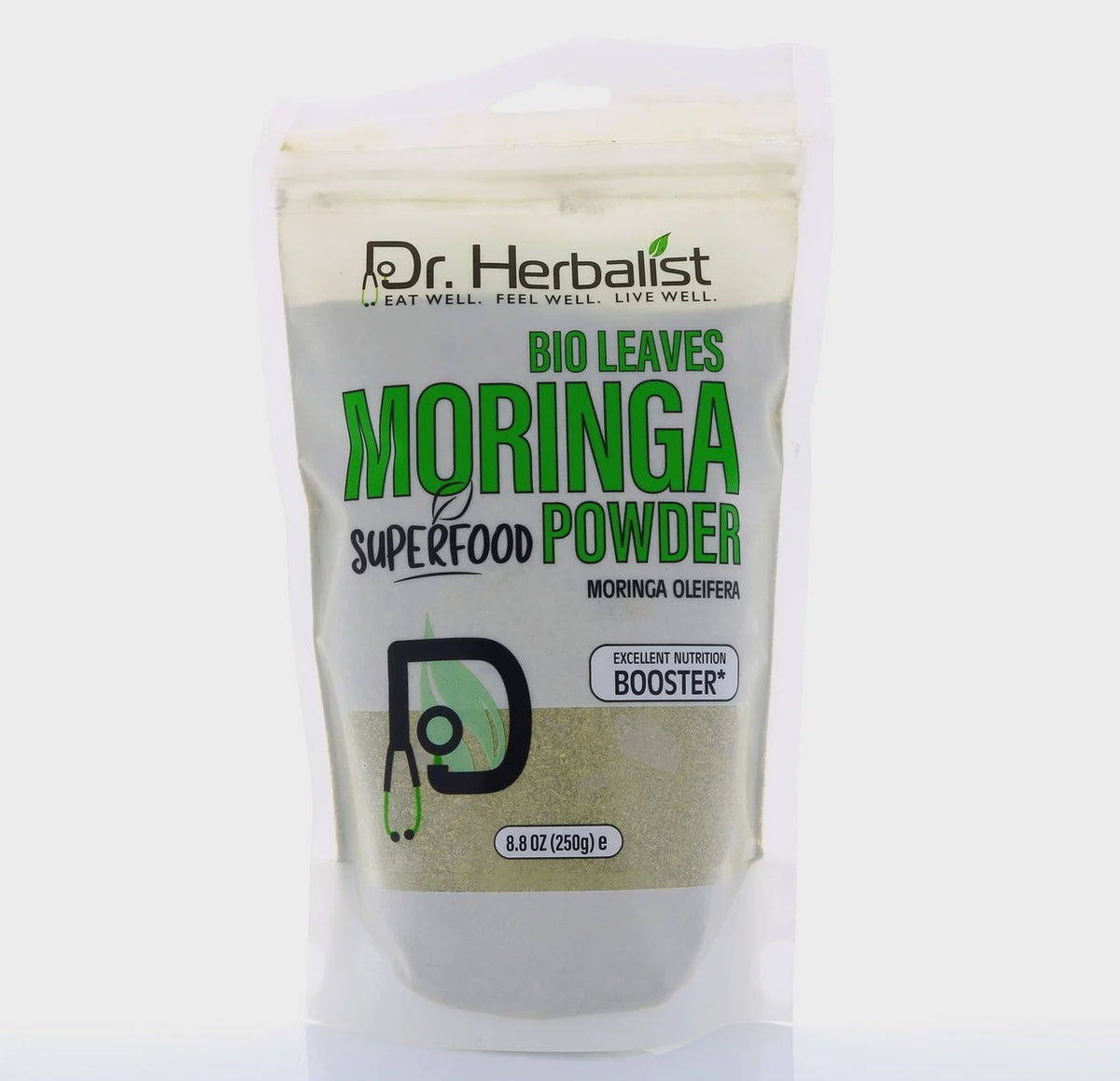 Dr. Herbalist Bio Moringa Leaves Powder 250g — Spice Divine