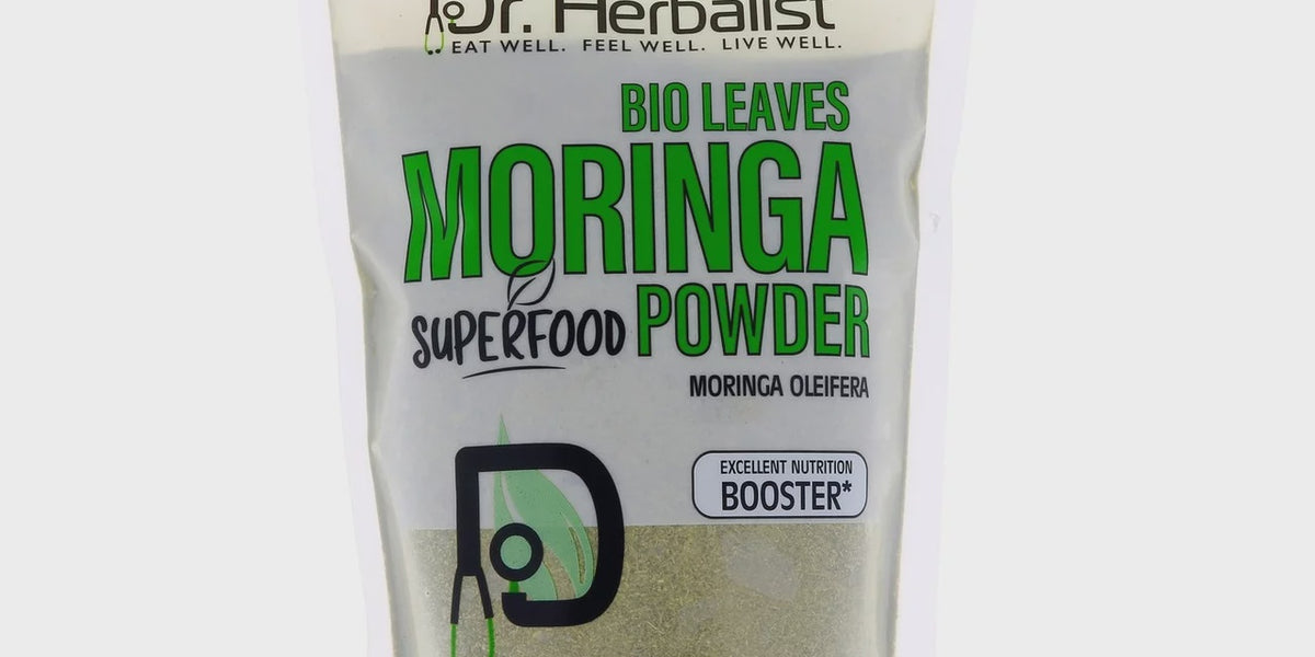 Dr. Herbalist Bio Moringa Leaves Powder 250g — Spice Divine