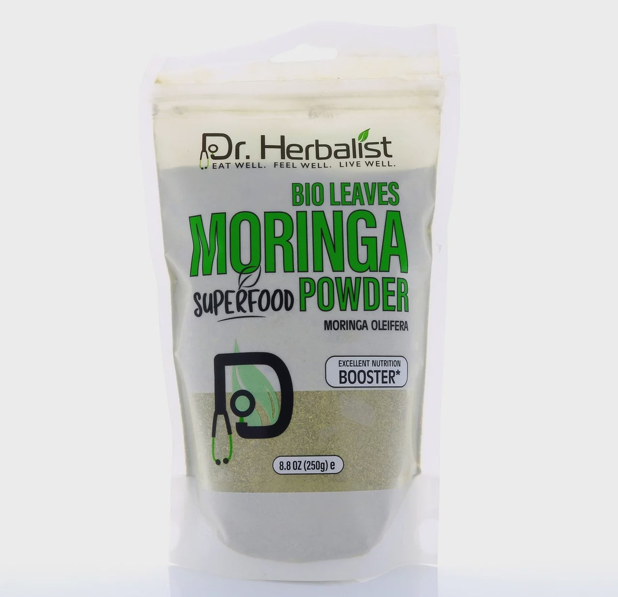 Dr. Herbalist Bio Moringa Leaves Powder 250g — Spice Divine