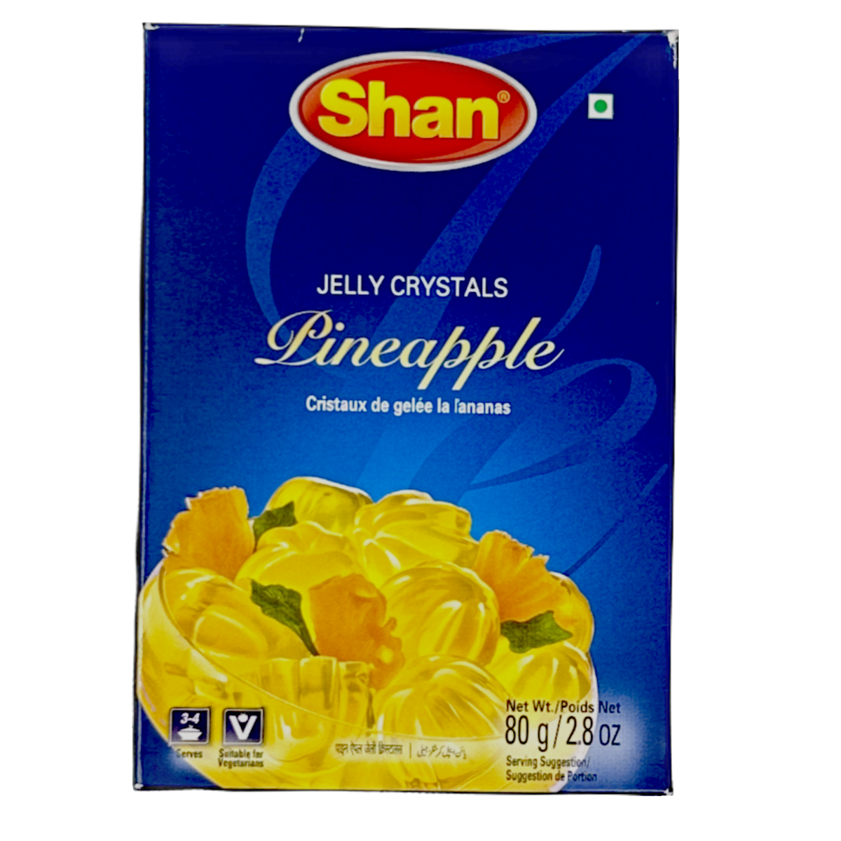 Shan Jelly Crystals Pineapple 80g — Spice Divine