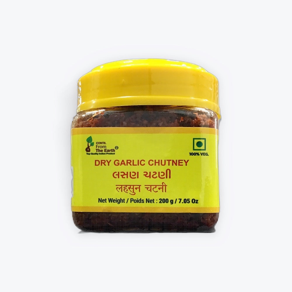 From The Earth Dry Garlic Chutney 200g — Spice Divine