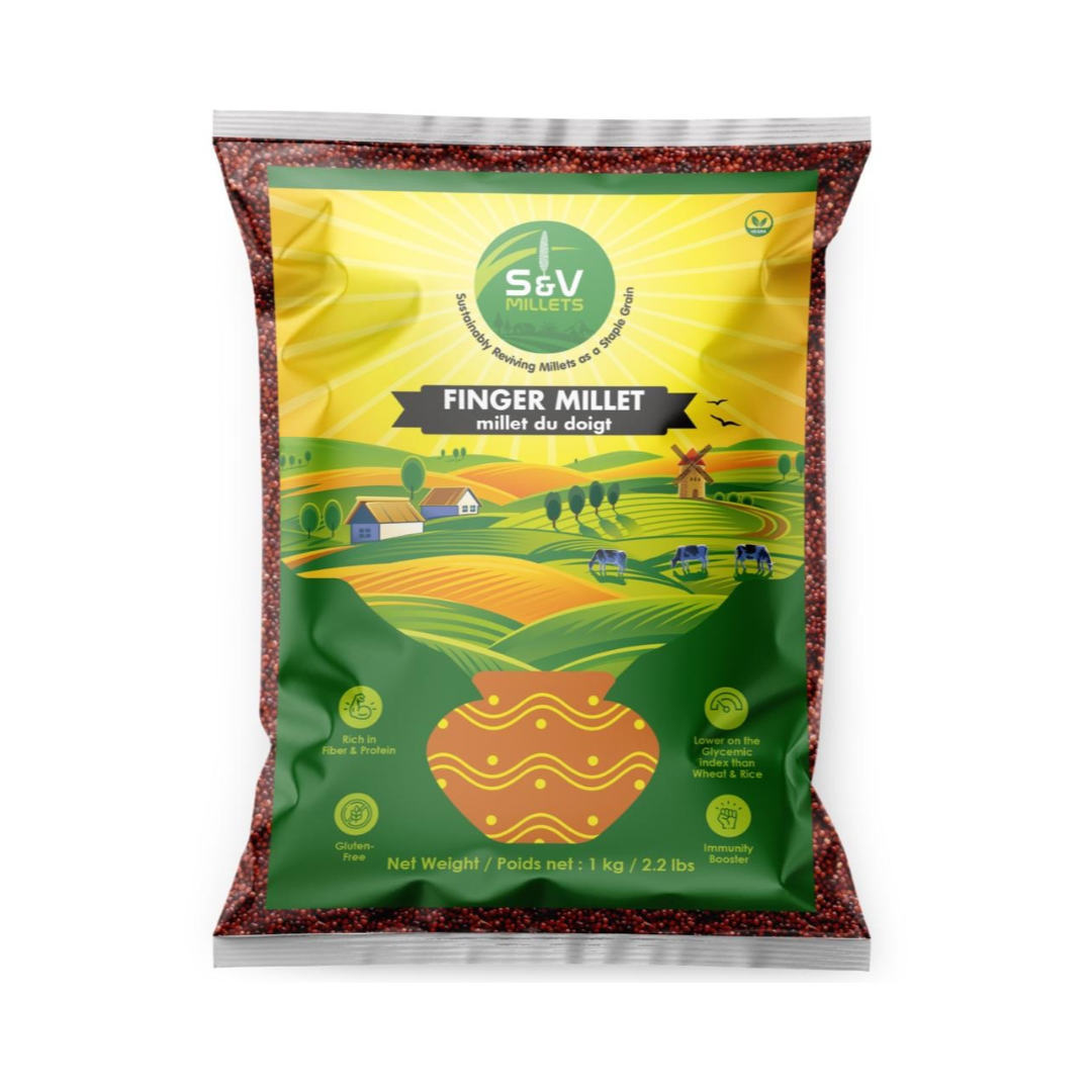 SV Finger Millet 1Kg (Ragi) — Spice Divine