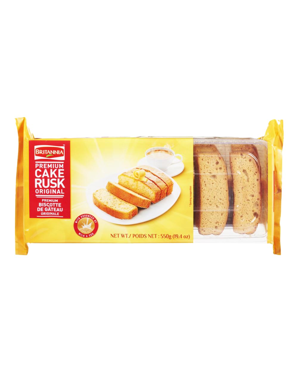 Britannia Premium Cake Rusk 550g — Spice Divine
