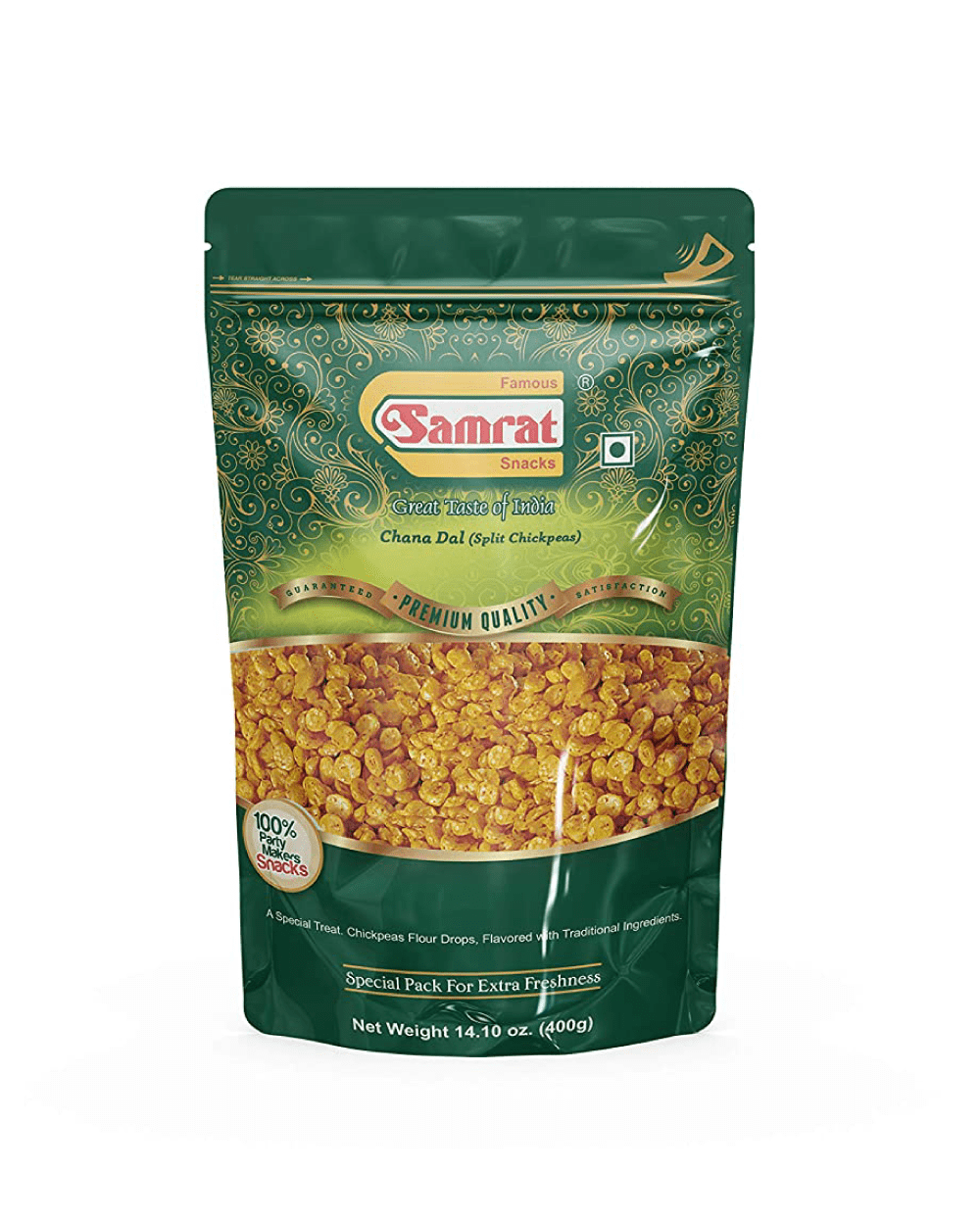 Samrat Snacks Chana Dal 400g — Spice Divine