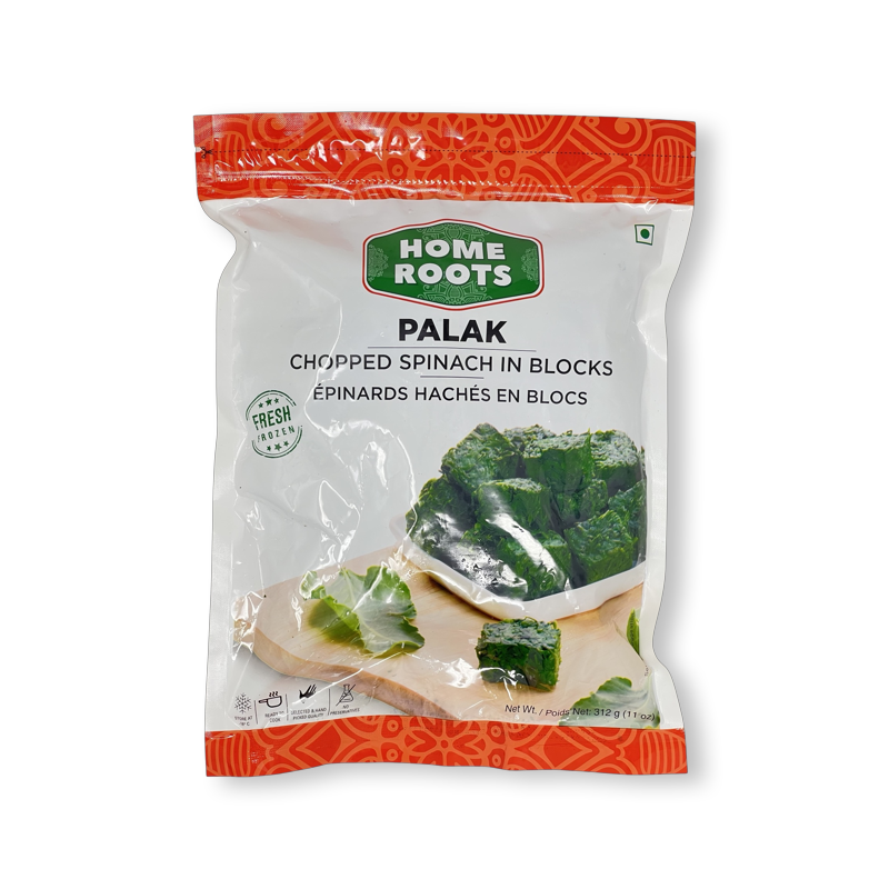 Home Roots Palak (Chopped Spinach in Blocks) 312g — Spice Divine