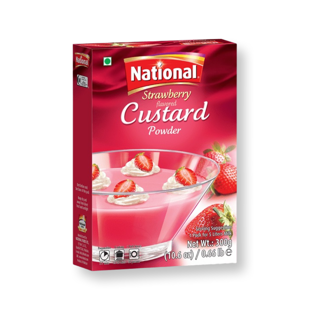 National Custard Strawberry 300g — Spice Divine