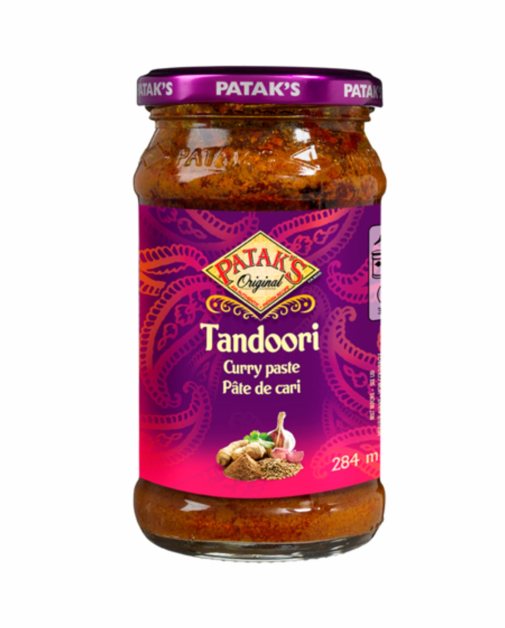 Patak's Curry Paste Tandoori 284ml — Spice Divine