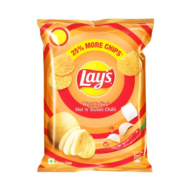 Lays West Indies's Hot And Sweet Chilli 50g — Spice Divine
