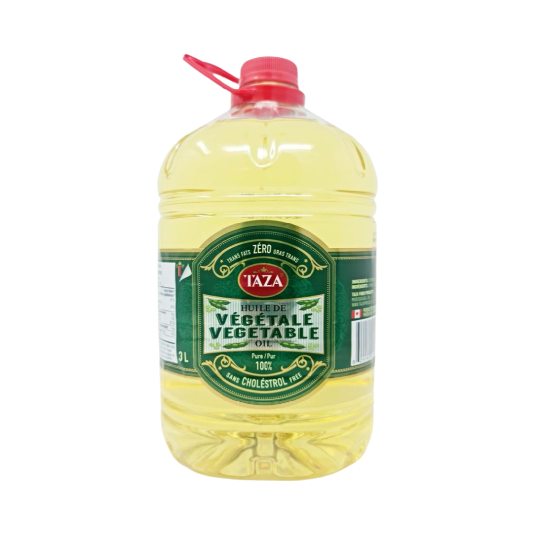 Taza Vegetable Oil 3L — Spice Divine