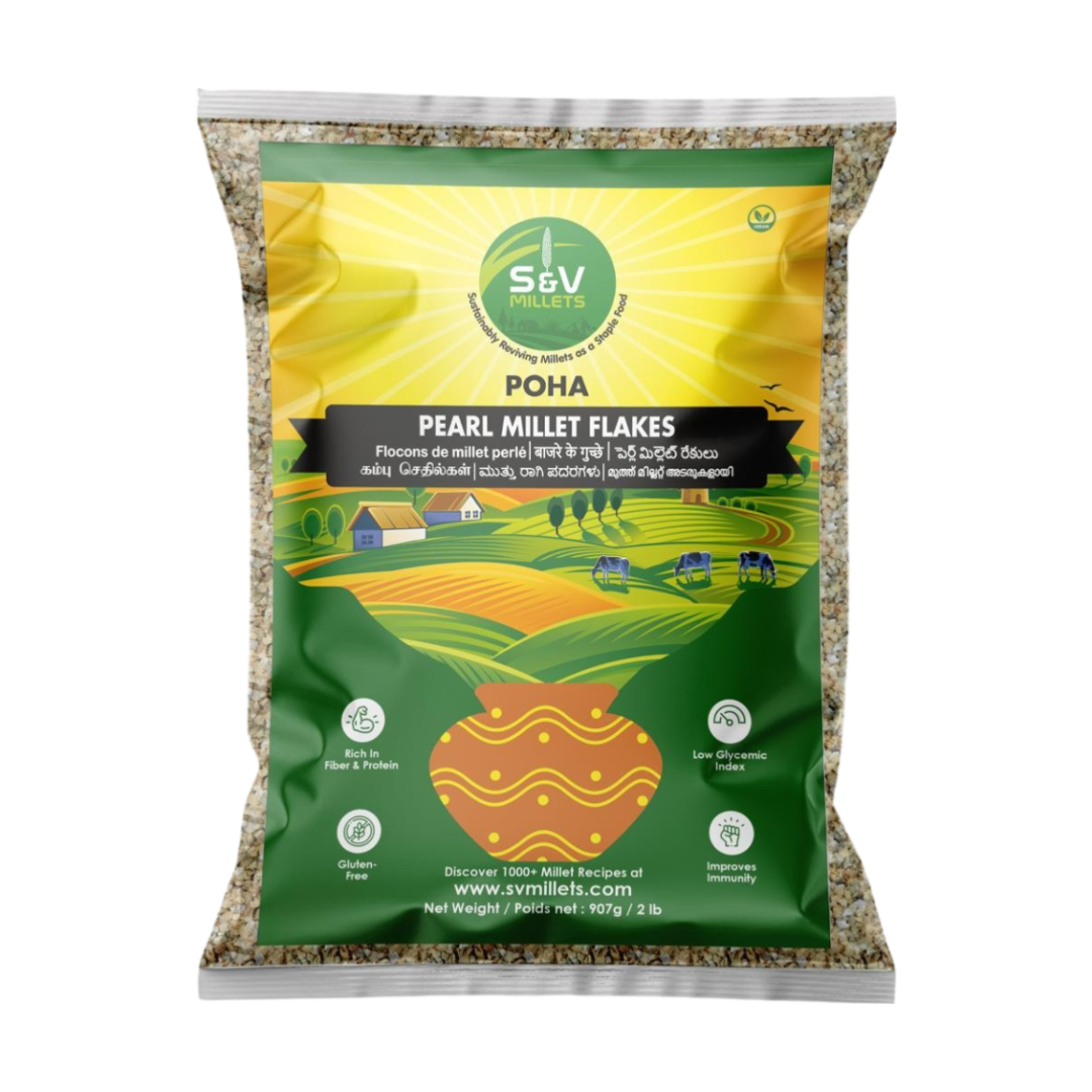 SV Pearl Millet Flakes 907g — Spice Divine