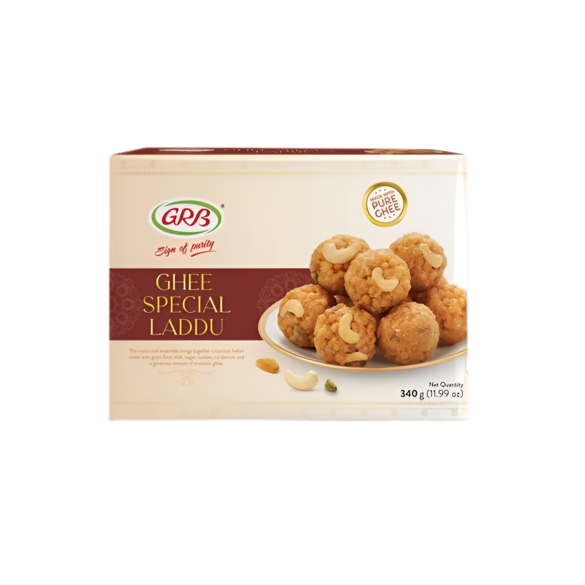 GRB Special Ghee Laddu 340g — Spice Divine