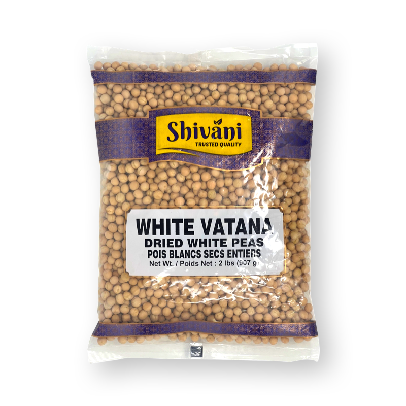Shivani White Vatana (Dried White Peas) 2lb — Spice Divine