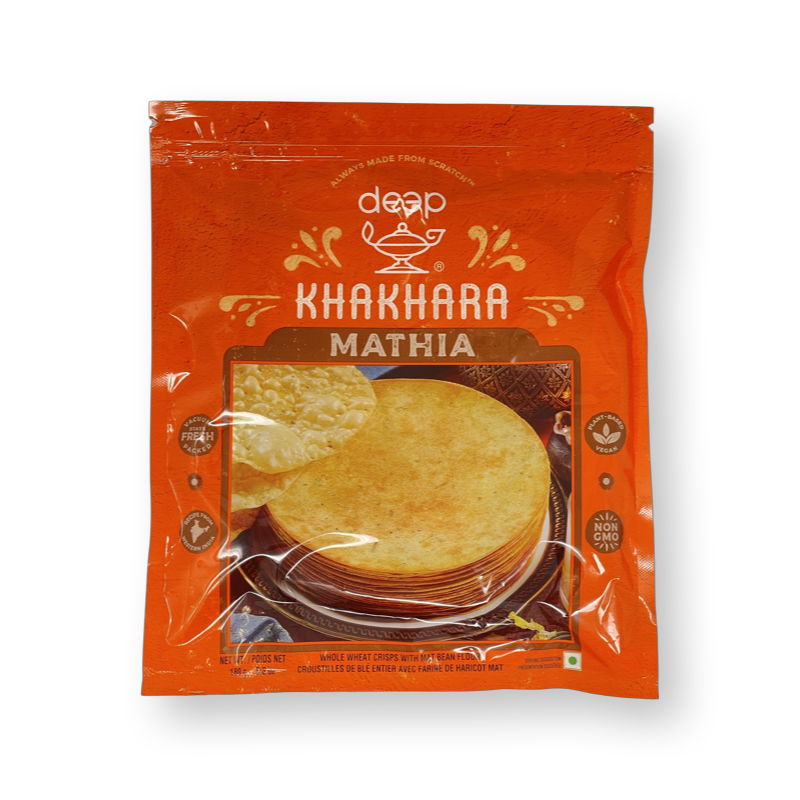 Deep Mathia Khakhra 180g — Spice Divine