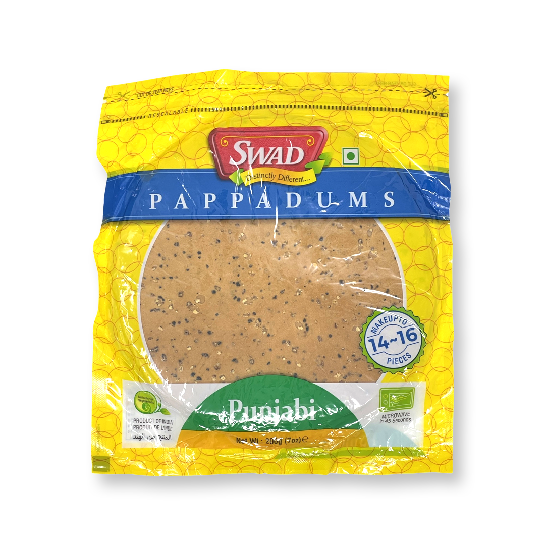 Swad Punjabi Papad 200g — Spice Divine